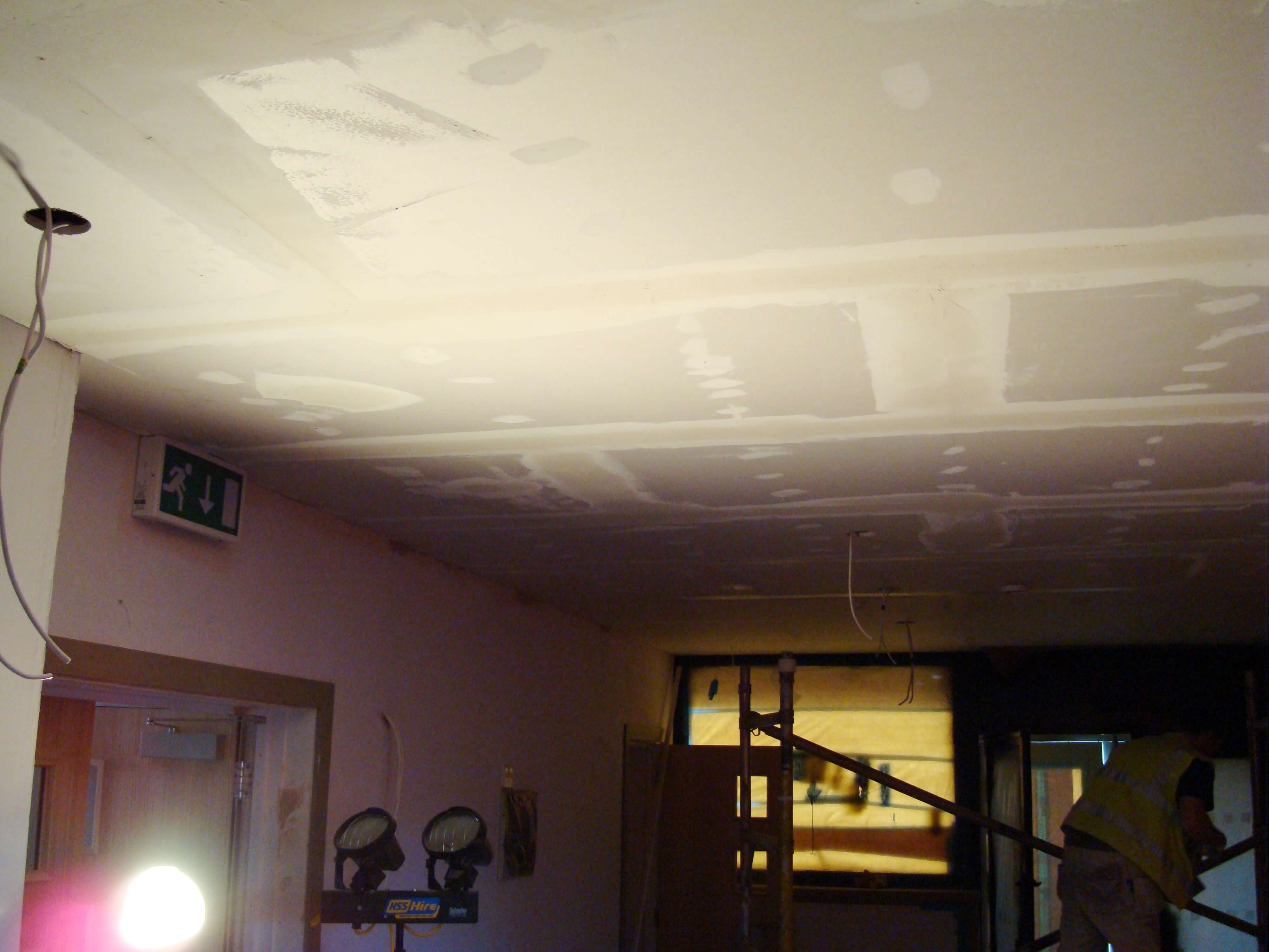 Suspended Ceiling in a warehouse - Cre8tive Interiors Limited