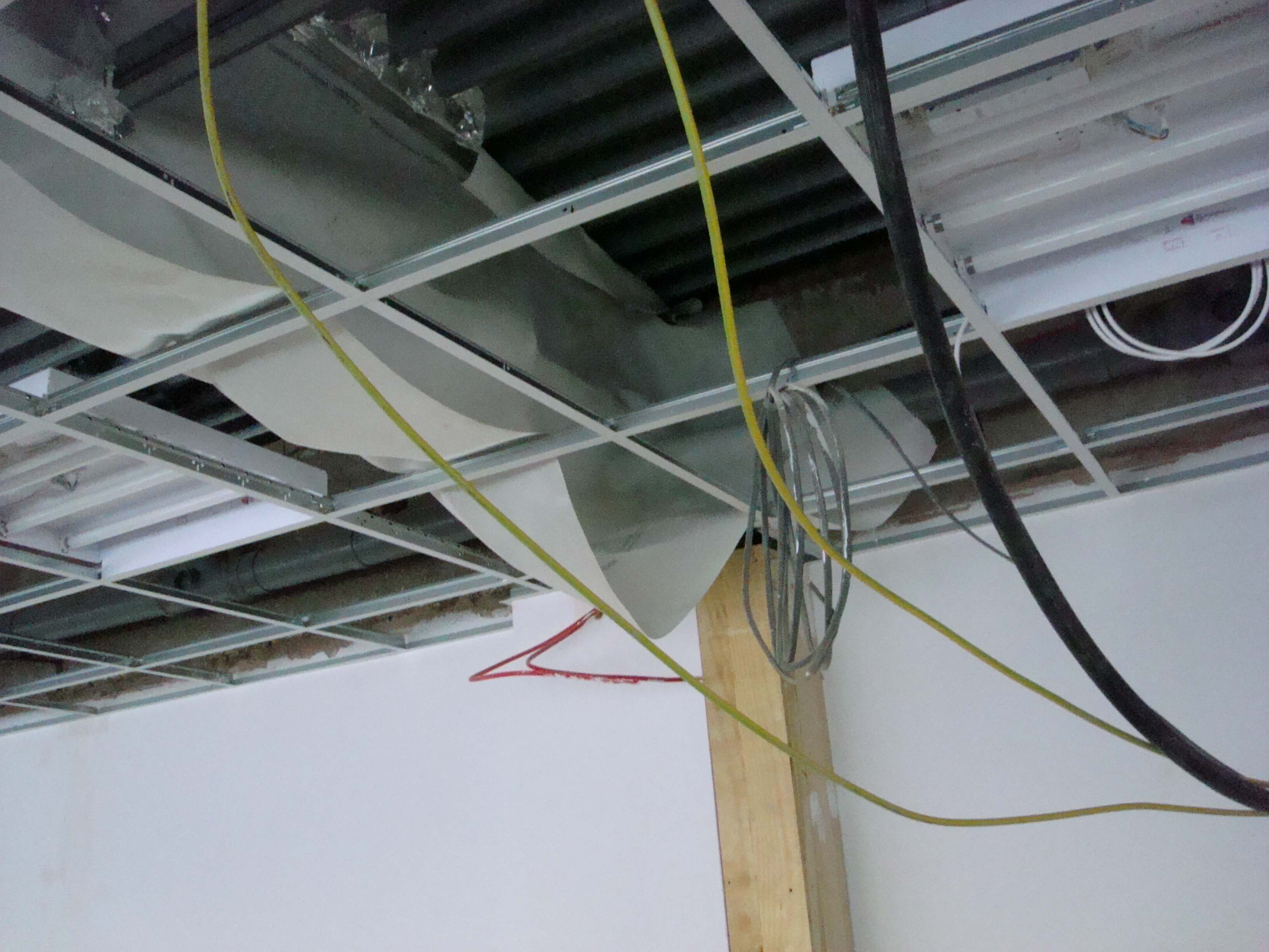 Suspended Ceiling in a warehouse - Cre8tive Interiors Limited