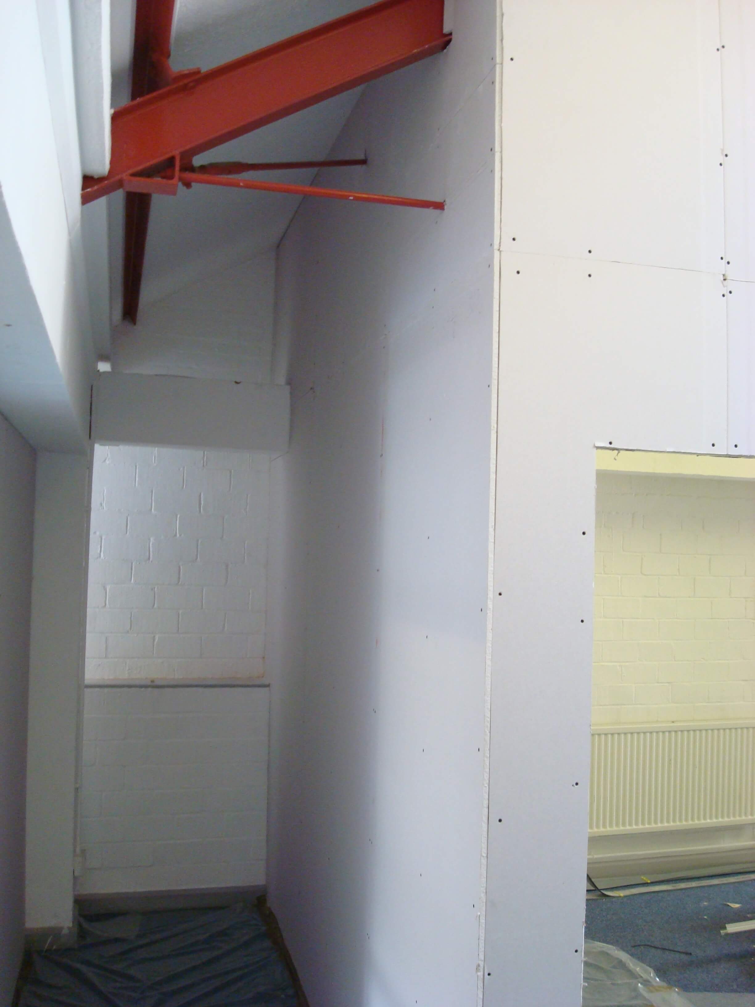 Jumbo Stud Partitioning in Bristol - Cre8tive Interiors Limited