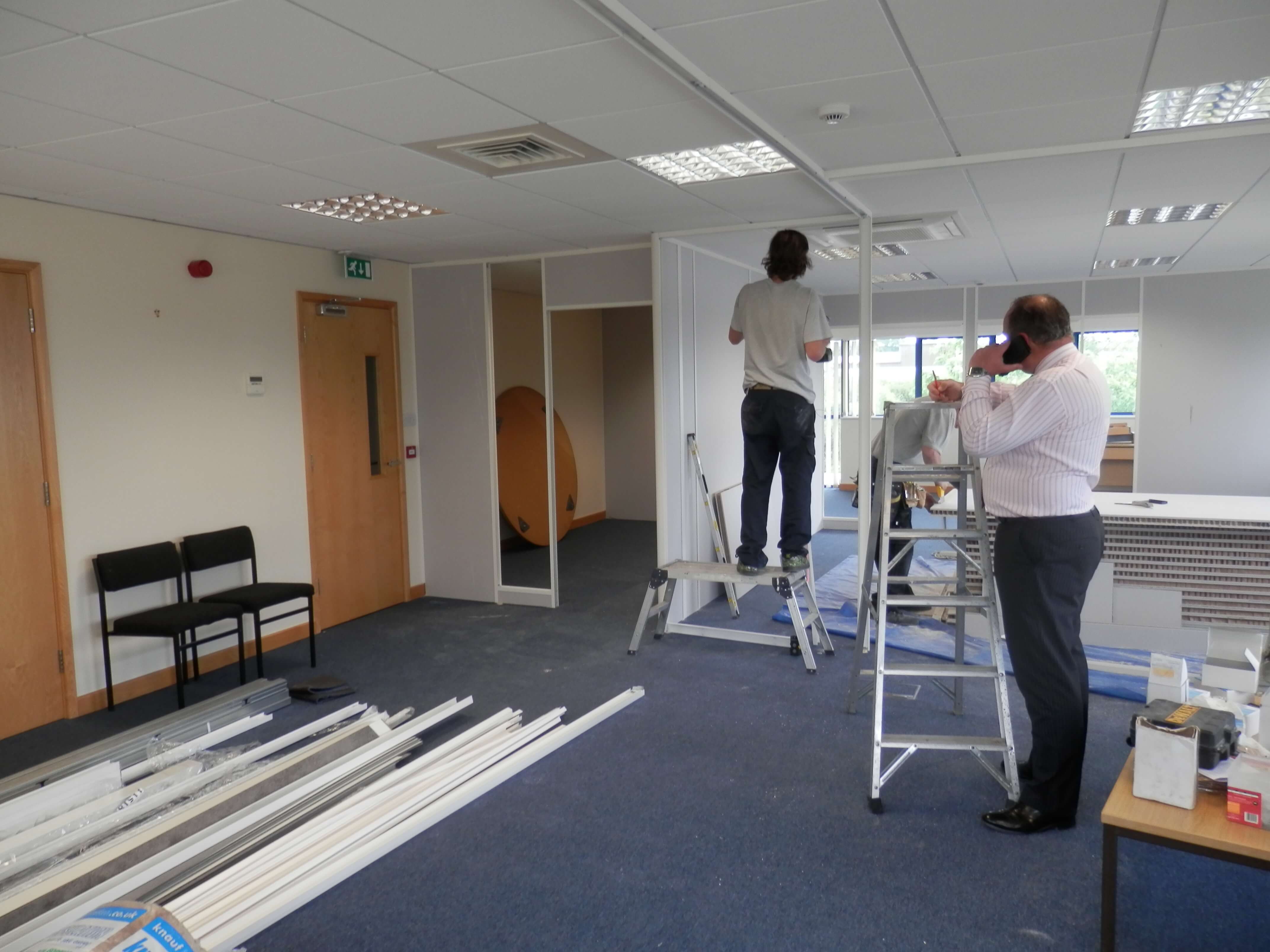 Office Demountable Partition in Calne - Cre8tive Interiors Limited